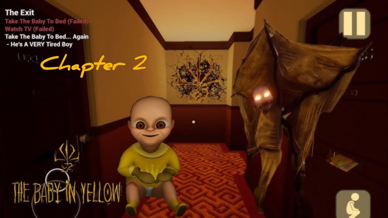 I escape from the baby in yellow chapter 2#gaming #gameplay ...
