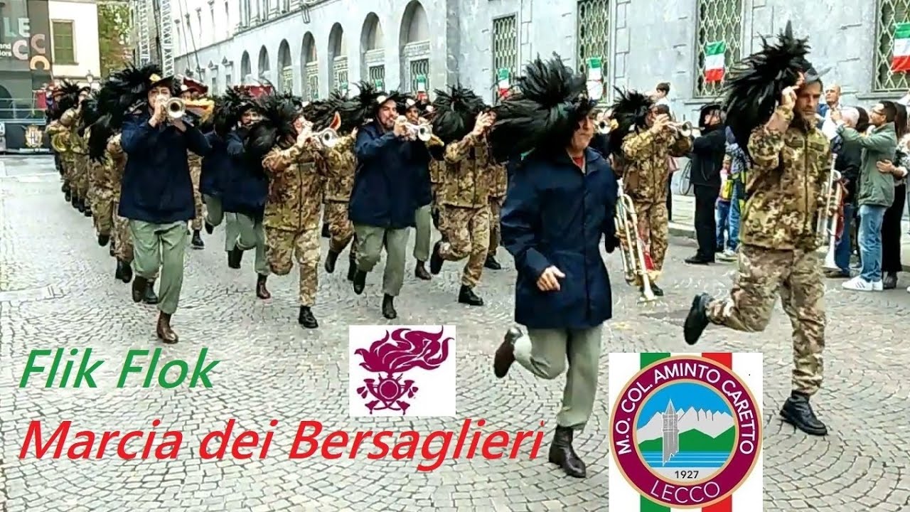 Flik Flok🎺 Fanfara Bersaglieri 🇮🇹 - YouTube