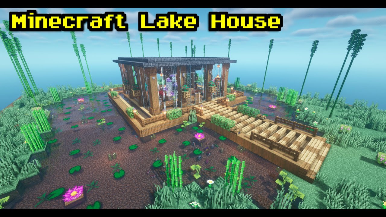 Minecraft | How to Build a Lake House - YouTube