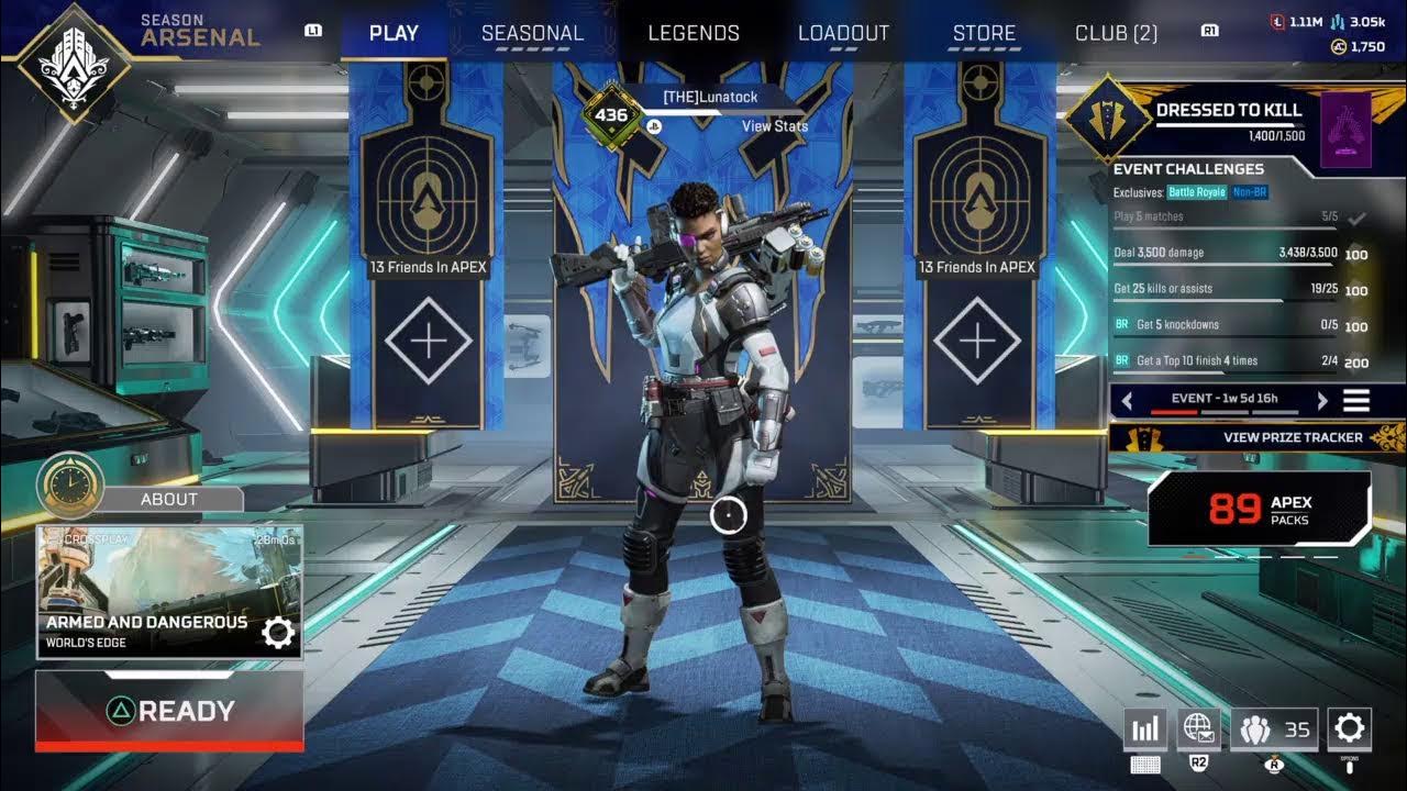 Apex Legends Dressed to Kill - Armed & Dangerous LTM - YouTube
