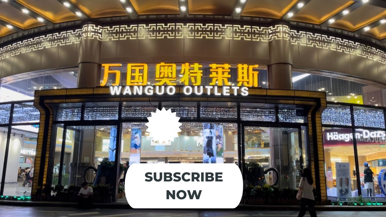 Wanguo outlets in Guangzhou city. Guangzhou City of China. Discovering ...