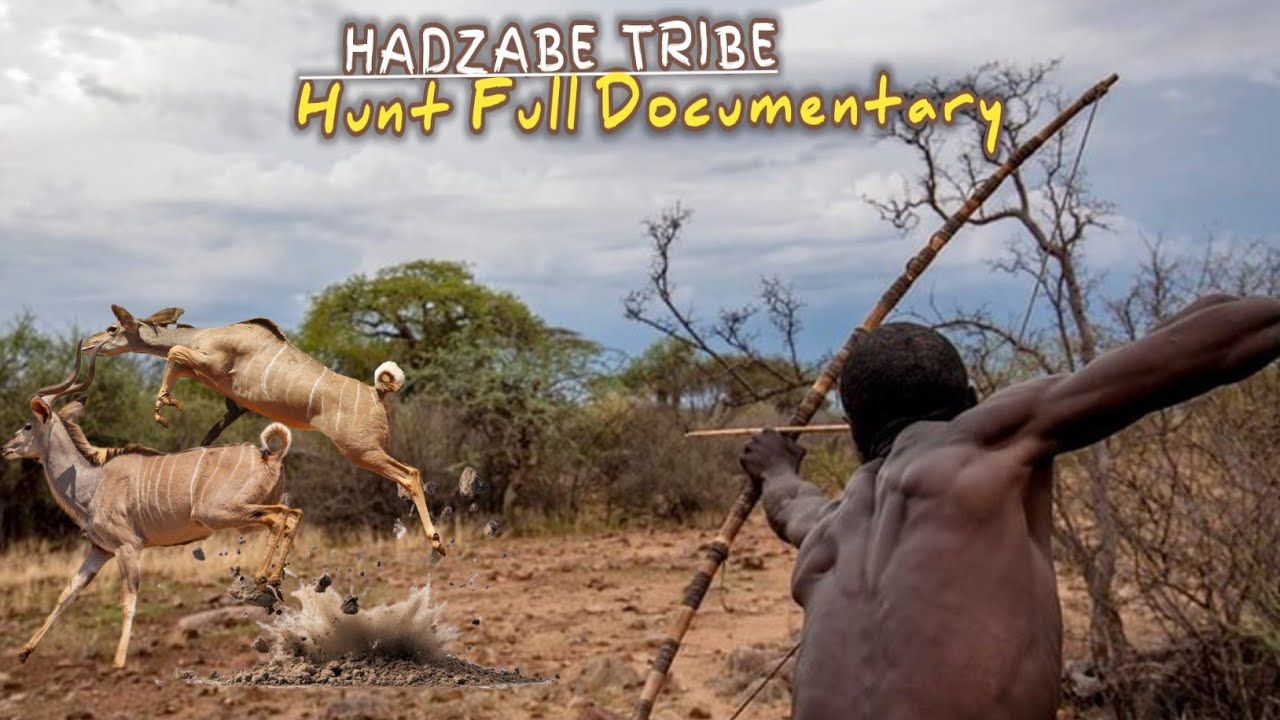 Incredible Big Antelopes Hunt With The Hadzabe Tribe Bushmen People ...