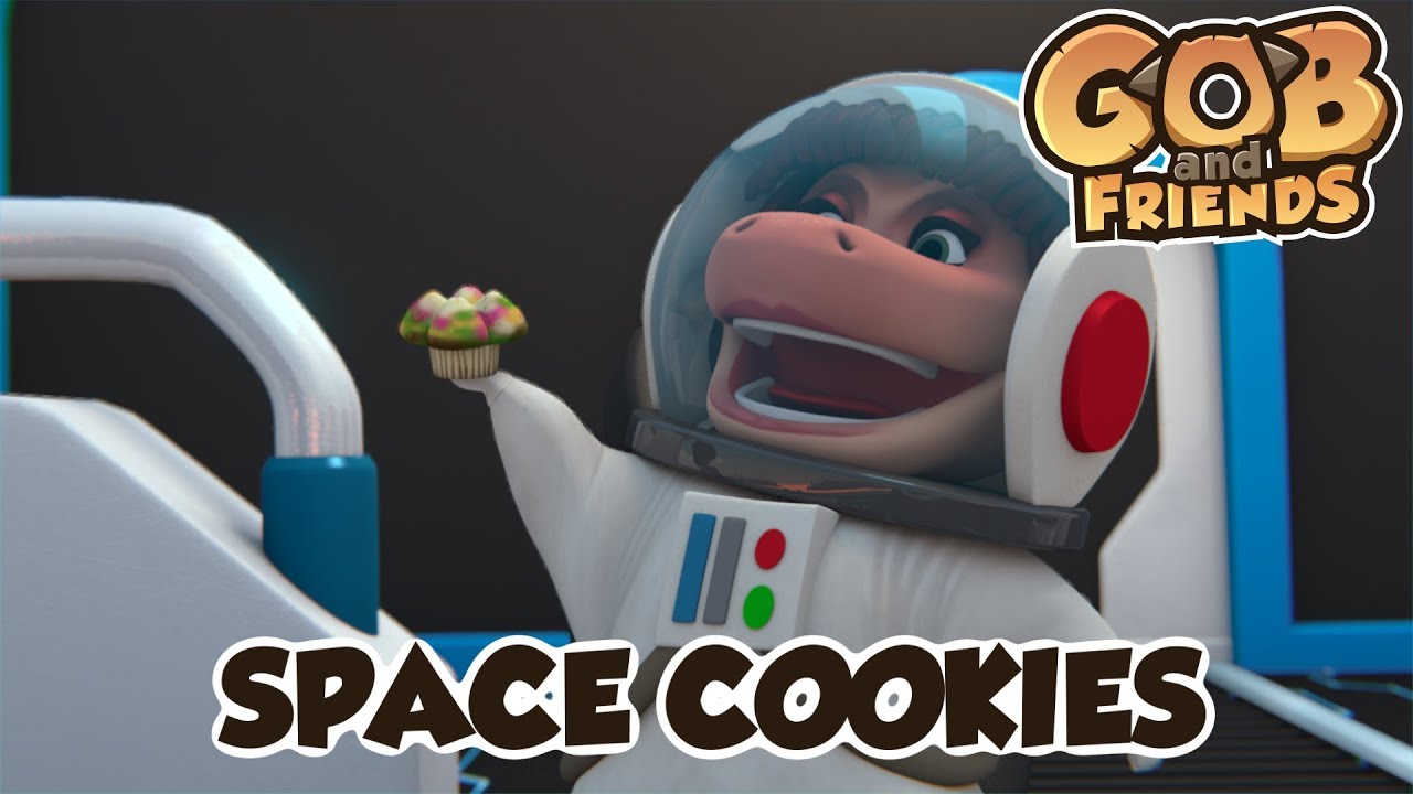 Gob and Friends - Space Cookies - Funny Animated Videos - 3d cartoon ...