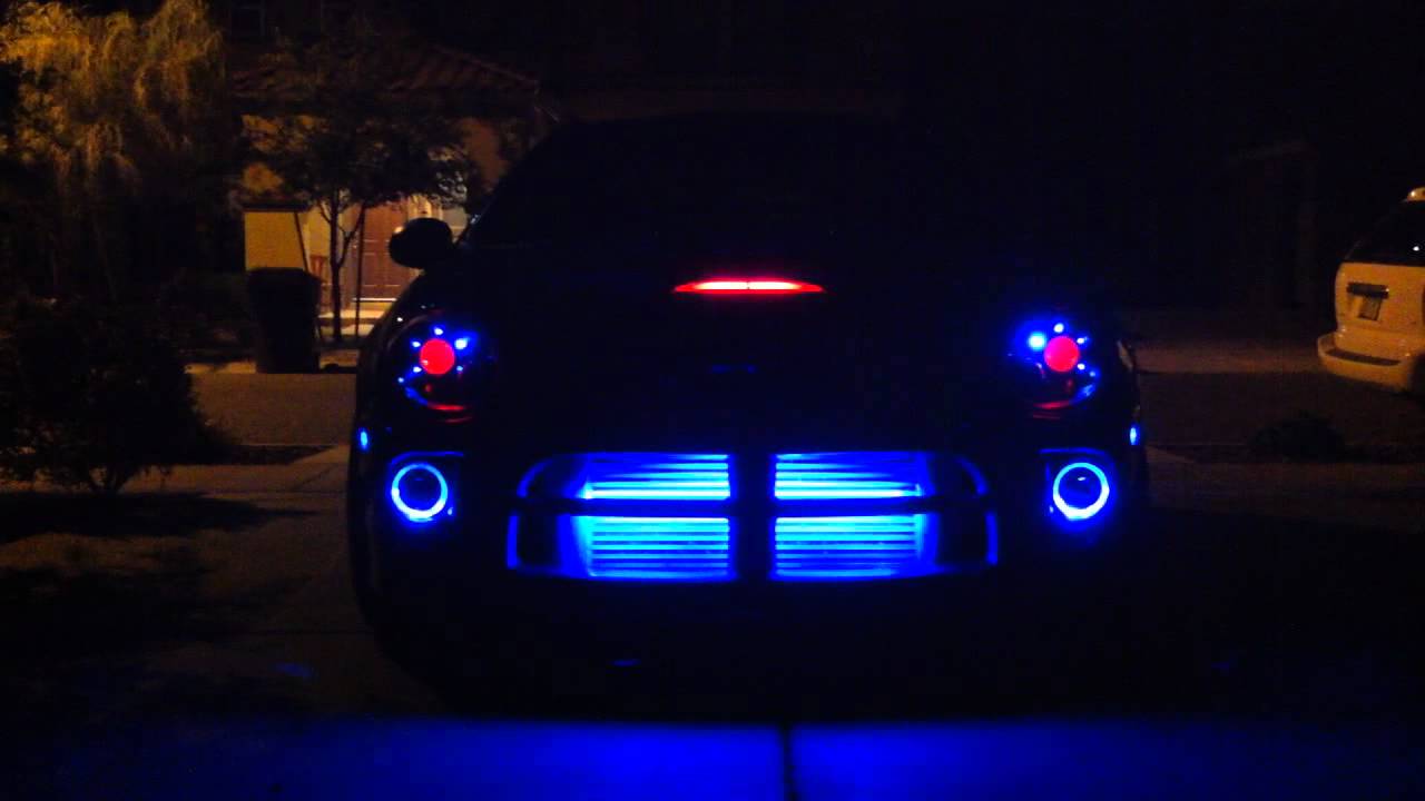 SRT-4 Show Lighting - YouTube