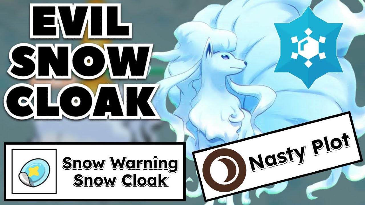 SNOW CLOAK + SNOW WARNING NINETALES IS TAKING OVER POKEBILITIES - YouTube