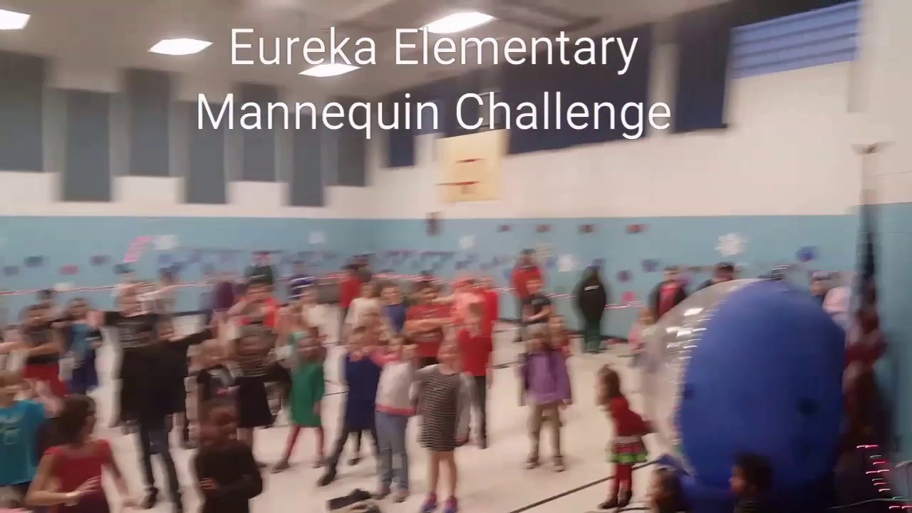 Eureka Elementary school doing the mannequin challenge - YouTube