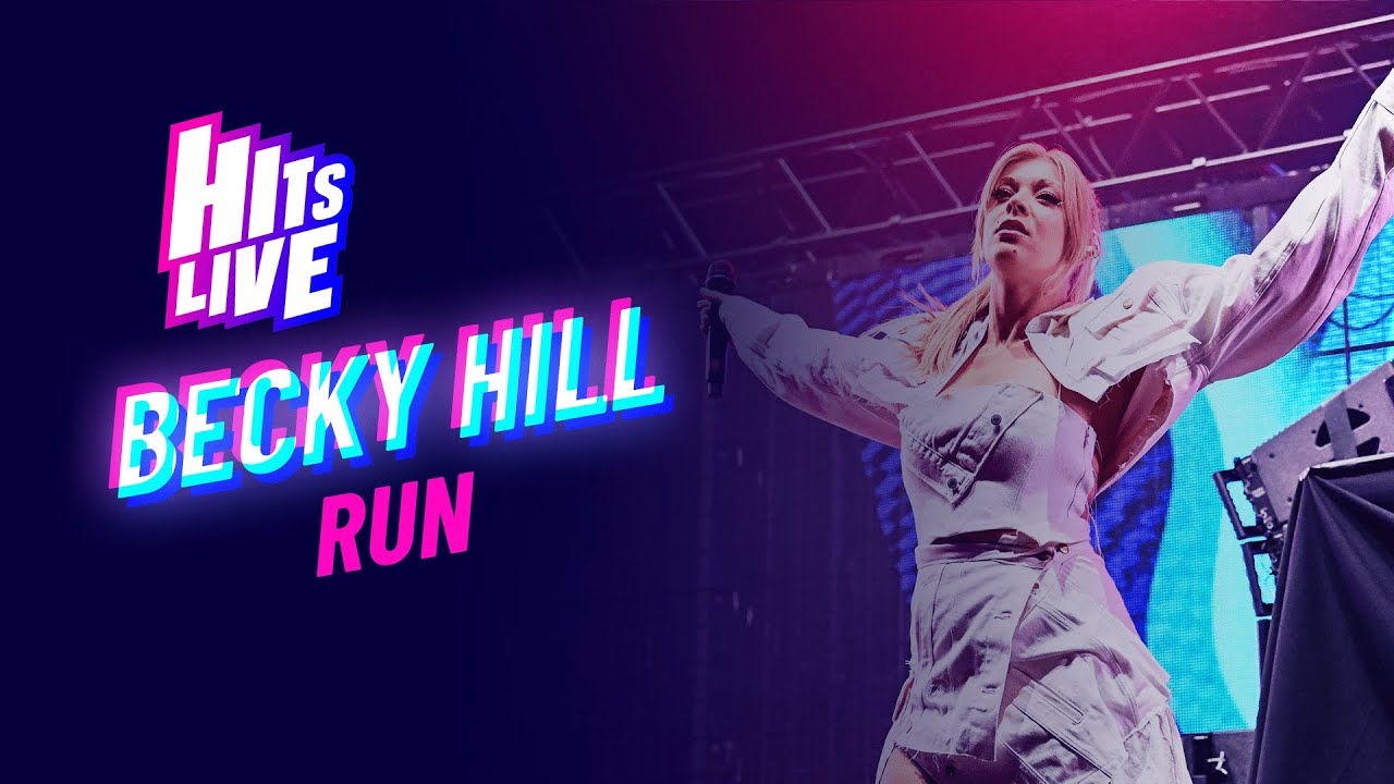 Becky Hill - Run (Live at Hits Live) - YouTube