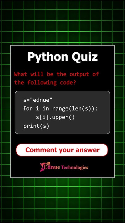 Part 6 - Can you guess what the output of the following code will be?🔓 - YouTube