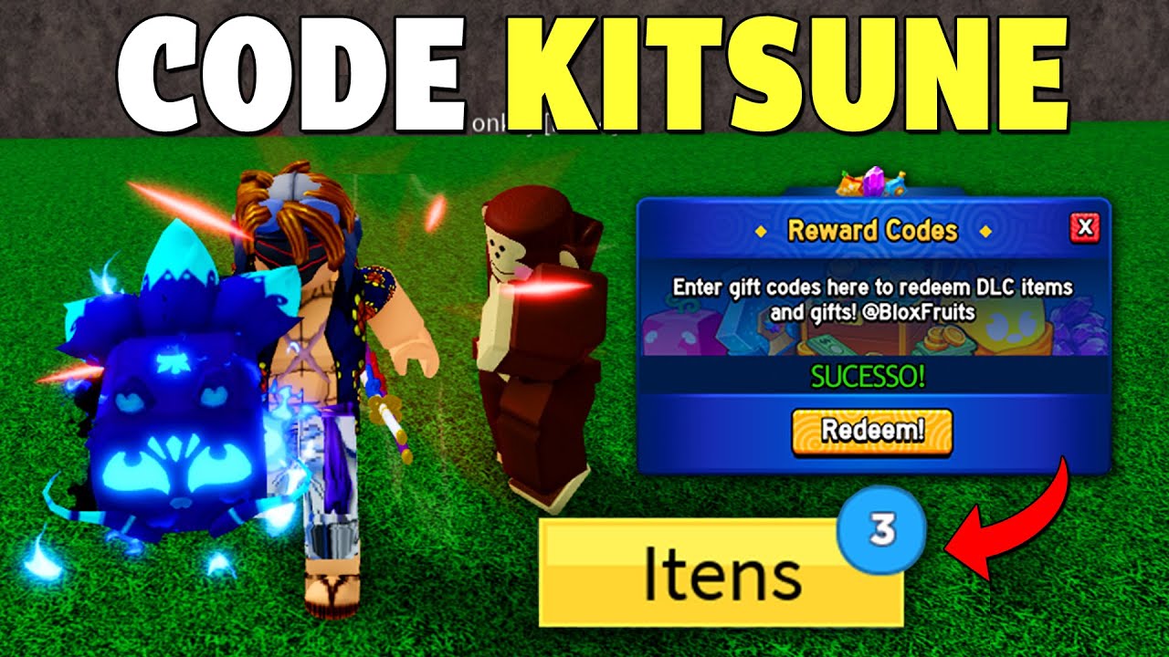 NOVO CÓDIGO DA KITSUNE + TODOS OS CÓDIGOS DO BLOX FRUITS... - YouTube