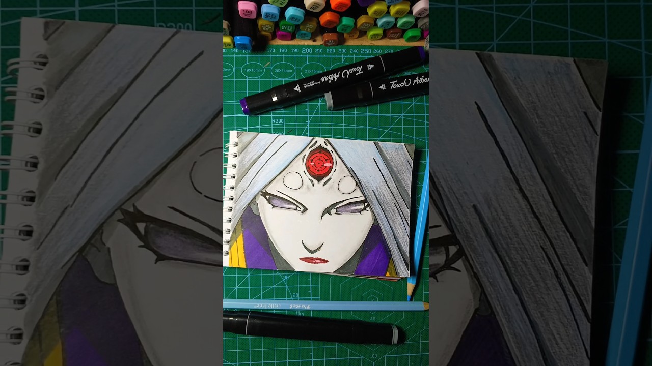 Drawing Otsutsuki Kaguya #art #drawing #animedrawing #anime #naruto # ...