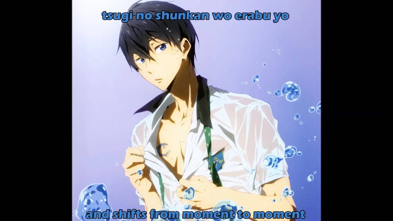 【Free! Iwatobi Swim Club Character Song】Haruka Nanase - Ao no Kanata ...
