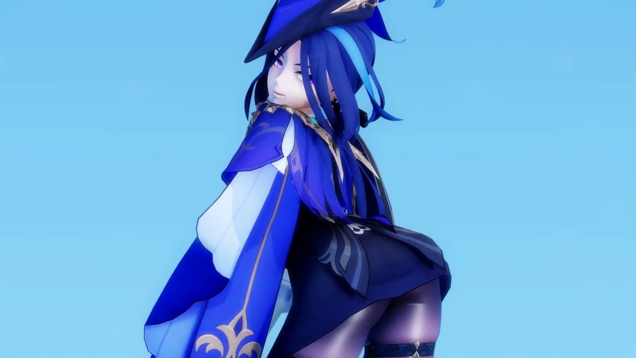 Clorinde | Back it up 【Genshin Impact 原神 - MMD】 - YouTube