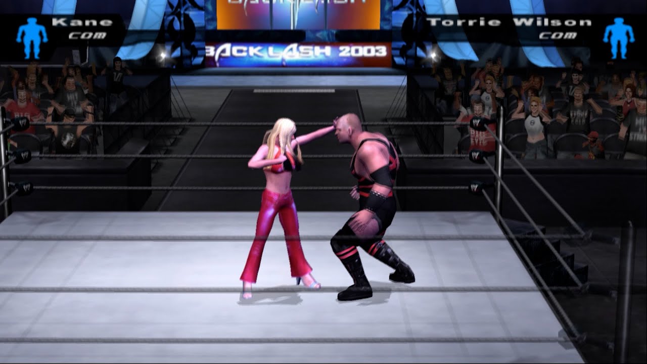 HCTP | Unmasked Kane Vs Torrie Wilson | Single Match | Walkthrough ...