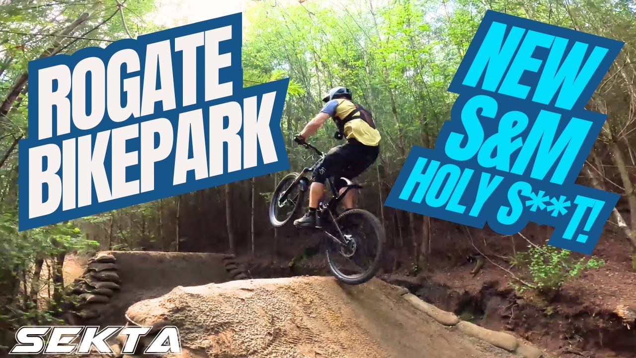 ROGATE MTB💥NEW S&M / DMR trail EPIC NEW JUMPS!! - YouTube