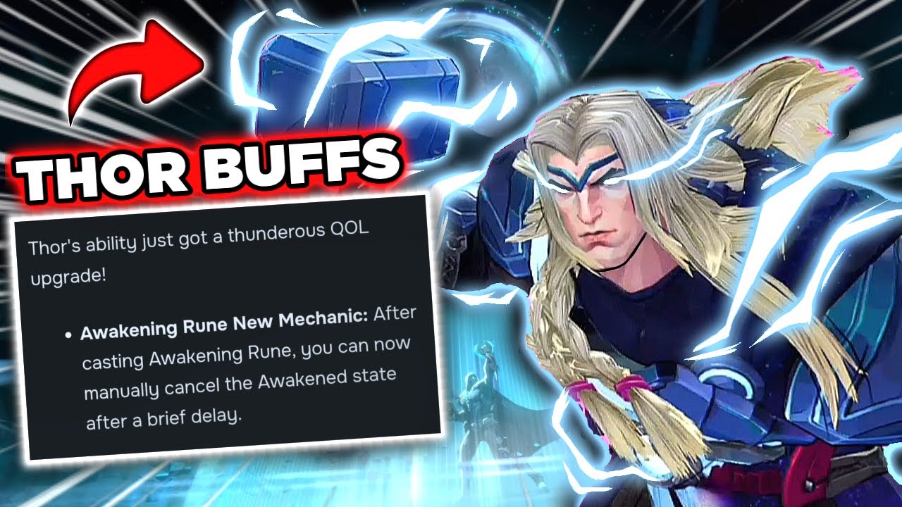 THESE THOR BUFFS ARE HUGE!! | Marvel Rivals patch notes - YouTube