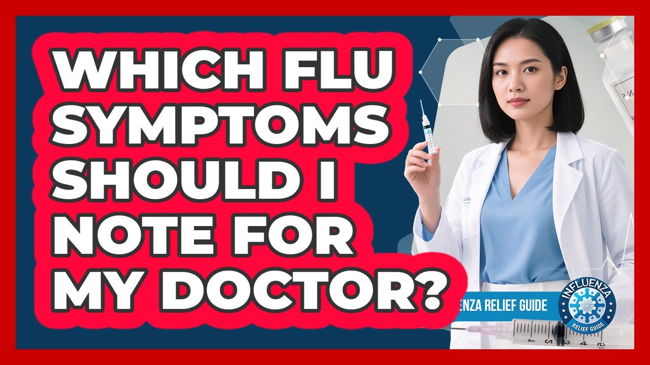 Which Flu Symptoms Should I Note For My Doctor? - YouTube