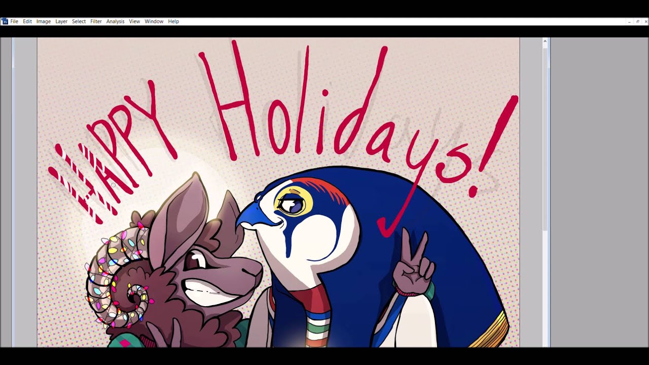 Happy B-Day Jesus & Horus! (Happy Holidays Everybody!) - speedpaint ...