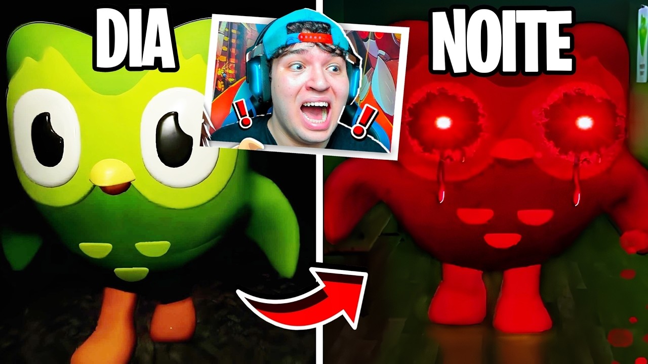 O PASSARINHO FOFO DO DUOLINGO É ASSUSTADOR AS 3 HORAS DA MANHÃ... - YouTube