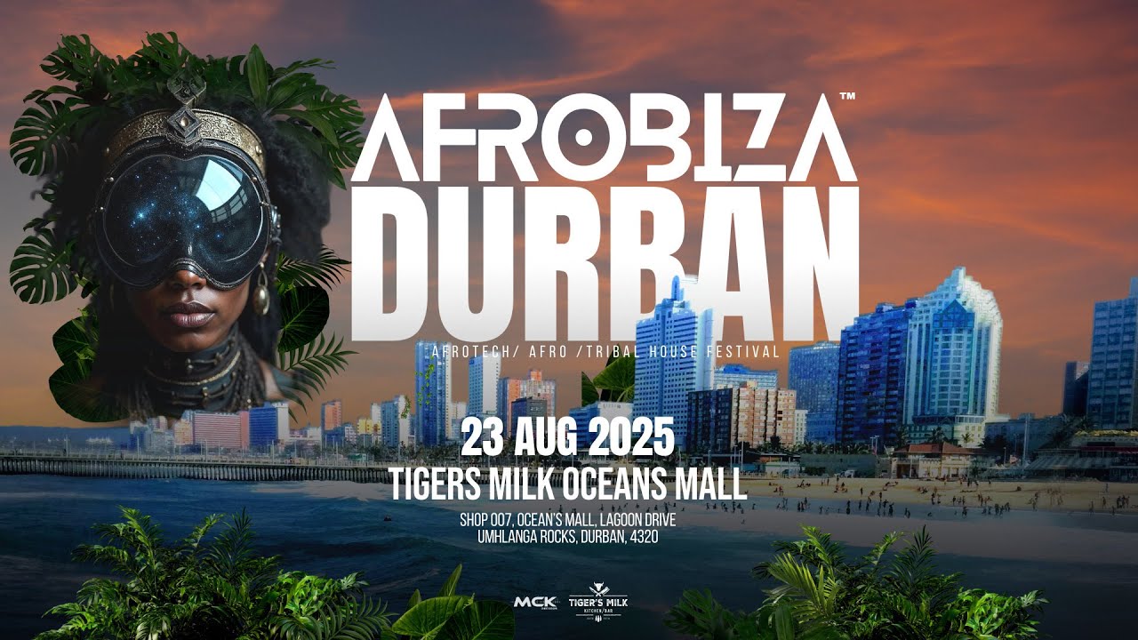 Afrobiza Durban, (Tigers Milk Oceans Mall, 23 AUG 2025) - YouTube