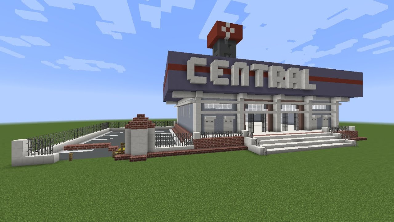 Minecraft Como Fazer um Mercado Parte 1 - YouTube