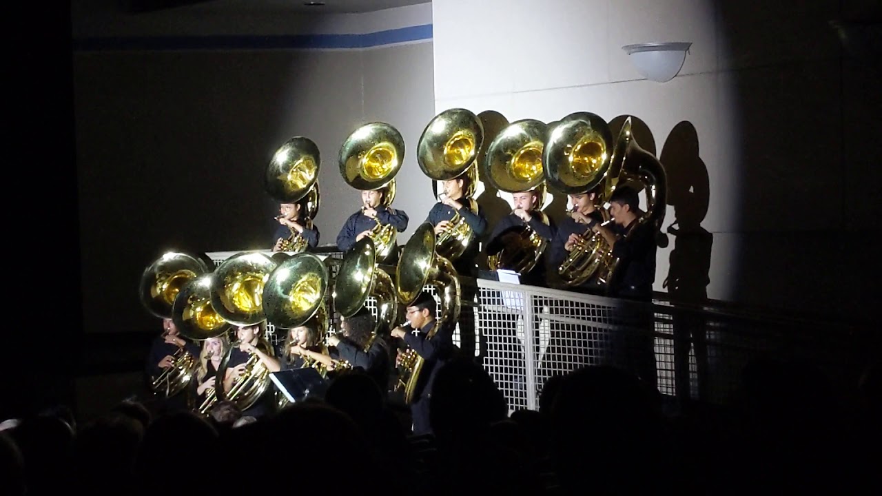 11-14-19 Lyman HS Band Winter Concert Tuba - YouTube