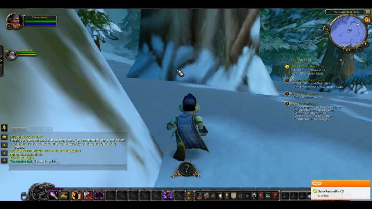 Let's play WoW - Episode 3 - Razlo Crushcog - YouTube