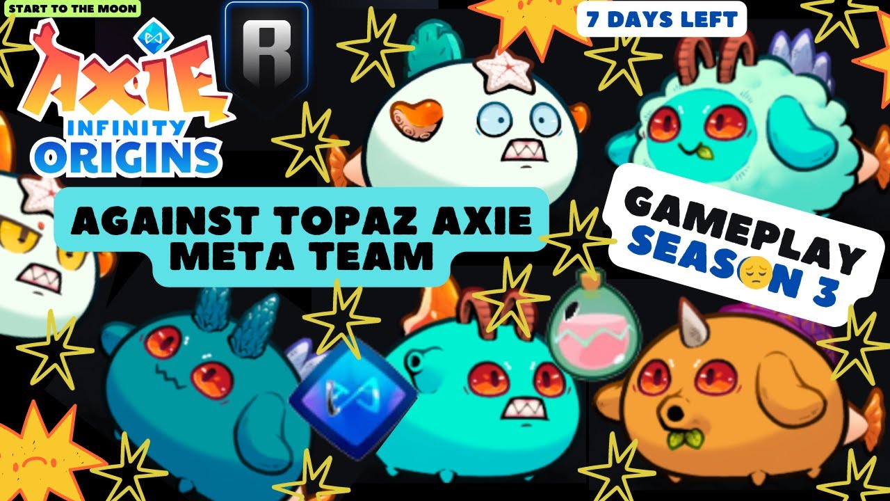 Aqua Bubble with Piranha Against Topaz Axie Meta Team | Gameplay Season ...