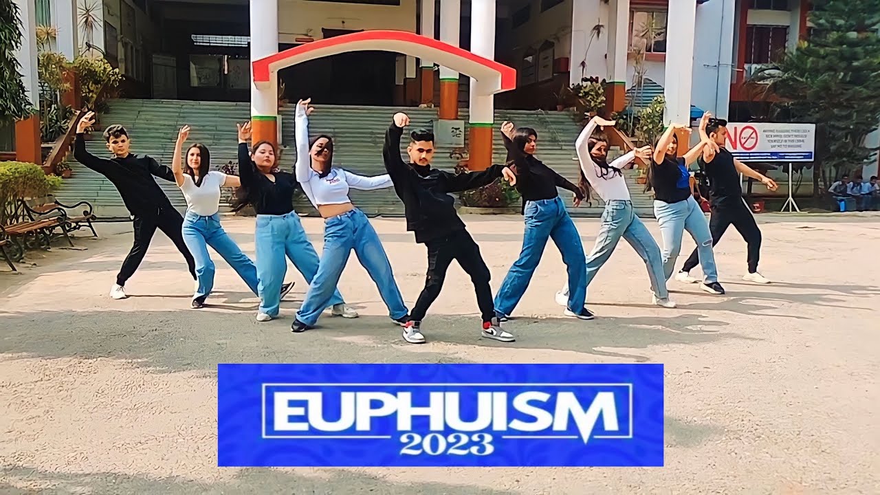 ||flashmob part 1 || Euphuism 2023 || GCU campus|| - YouTube