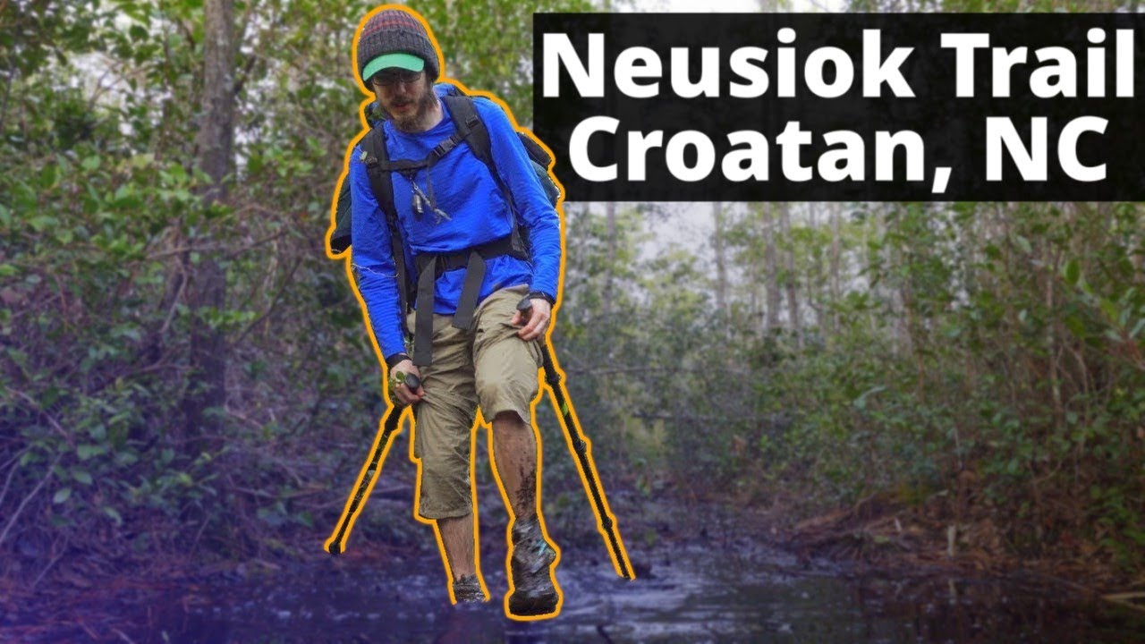 Swamp Backpacking in Croatan National Forest | Neusiok Trail - YouTube