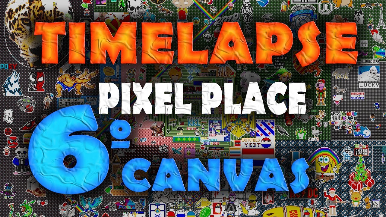 TIMELAPSE - PIXEL PLACE / 6º CANVAS / 4k - 60 fps - YouTube