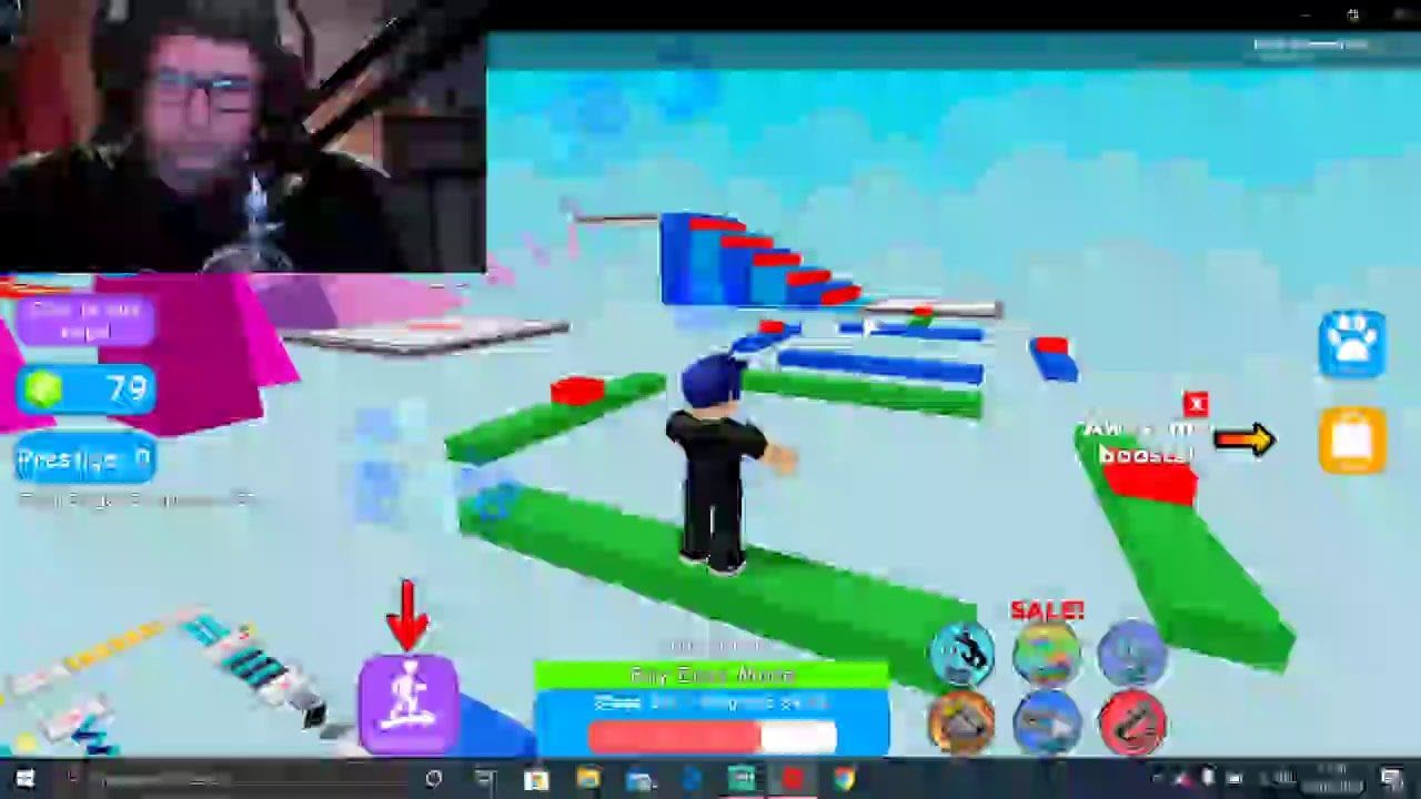 roblox parkour live - YouTube