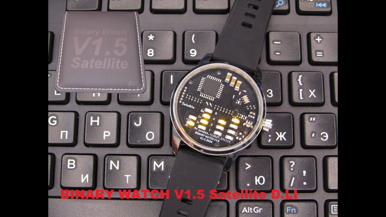 Релиз Binary Watch V1.5 - YouTube