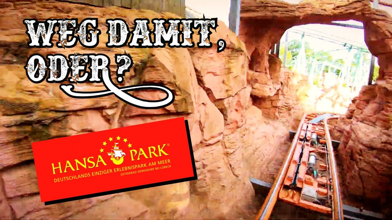 Soll die CRAZY MINE im Hansa-Park WEG? - YouTube