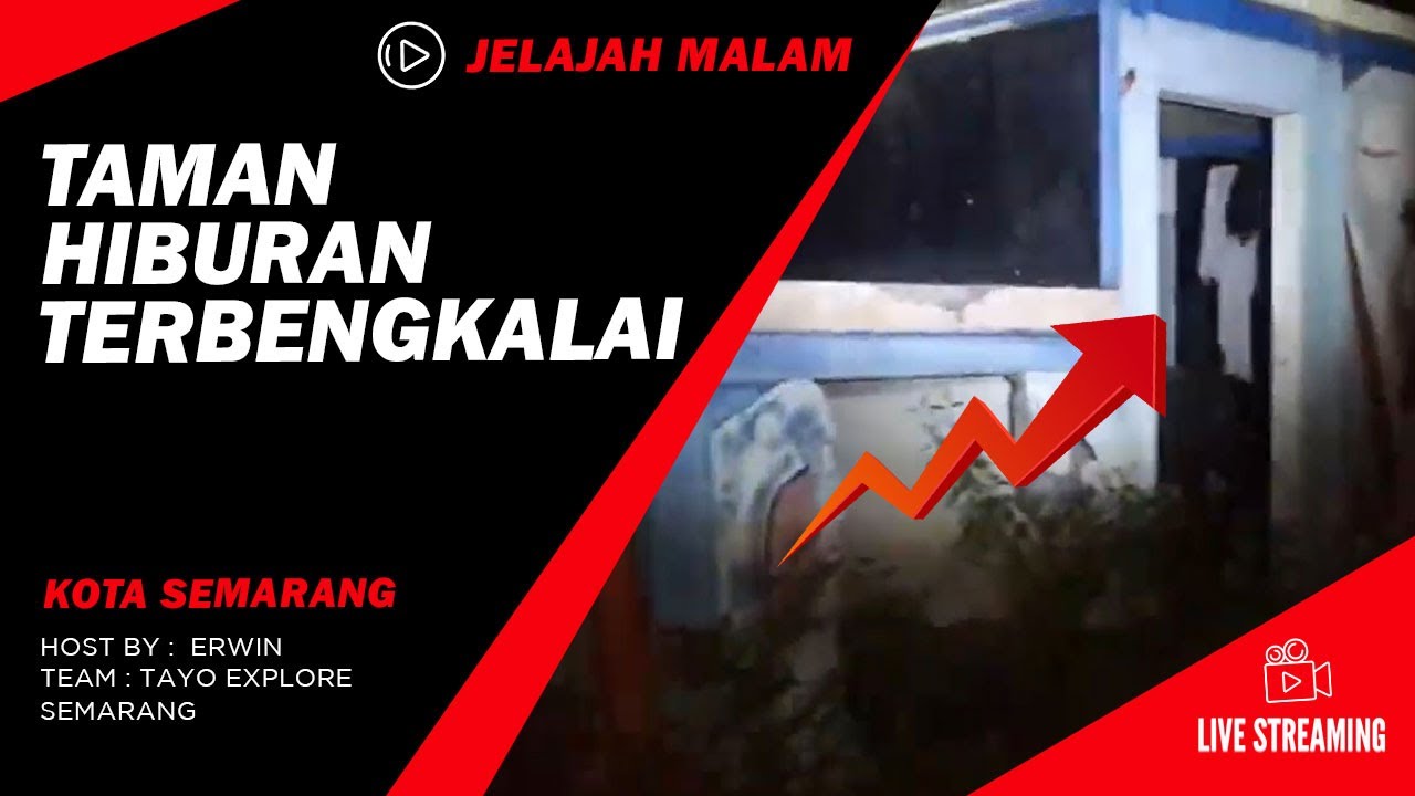 [LIVE MISTERI] Taman Hiburan WONDERIA Semarang #bangunanterbengkalai # ...