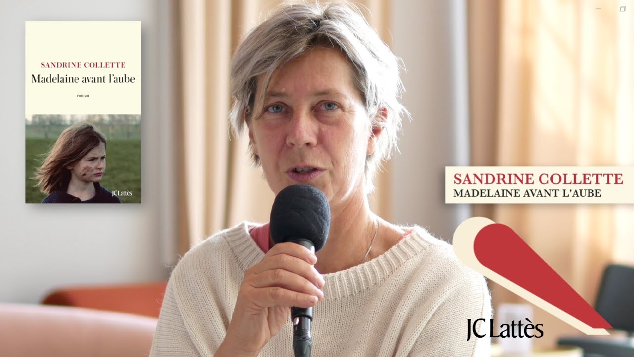 Sandrine Collette - Interview Rentrée Littéraire 2024 - YouTube