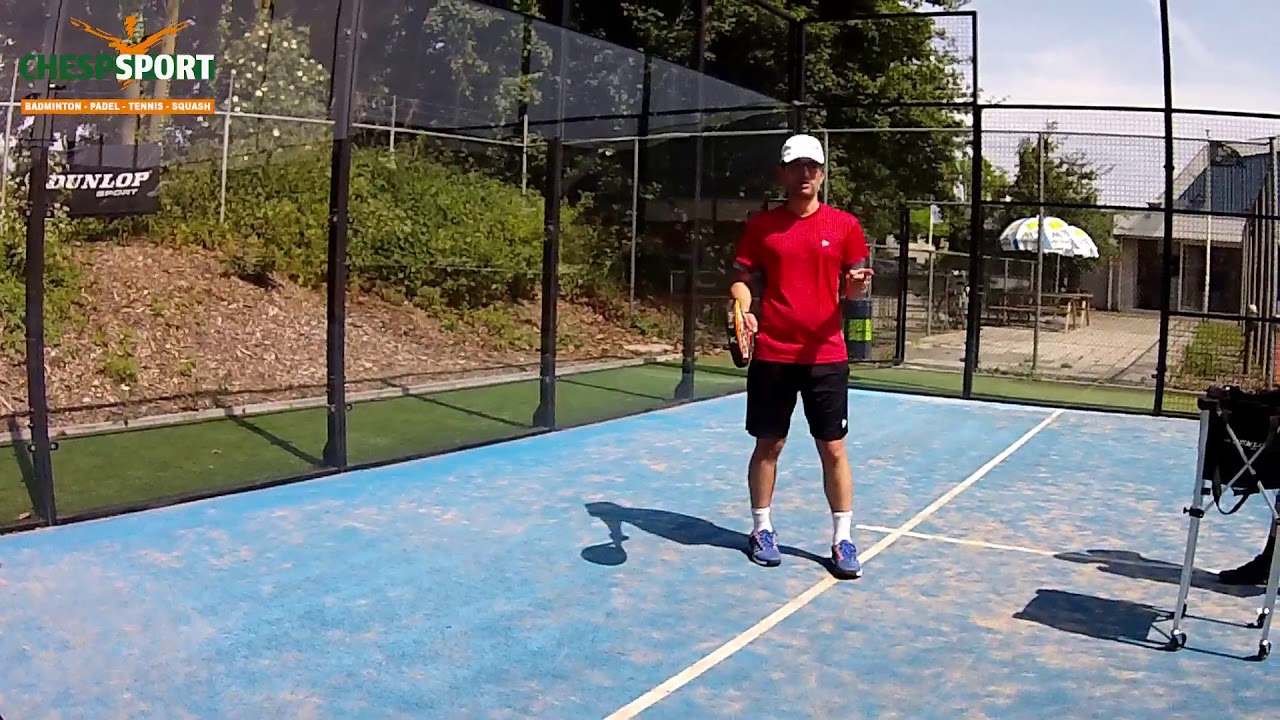 [Padel] Per Parts - forehand via wall - 03 - scoping the ball - YouTube