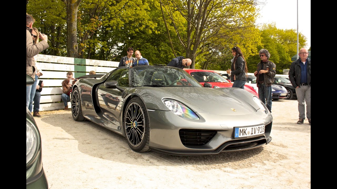 Grey Porsche 918 Spyder (No.799/918) - YouTube