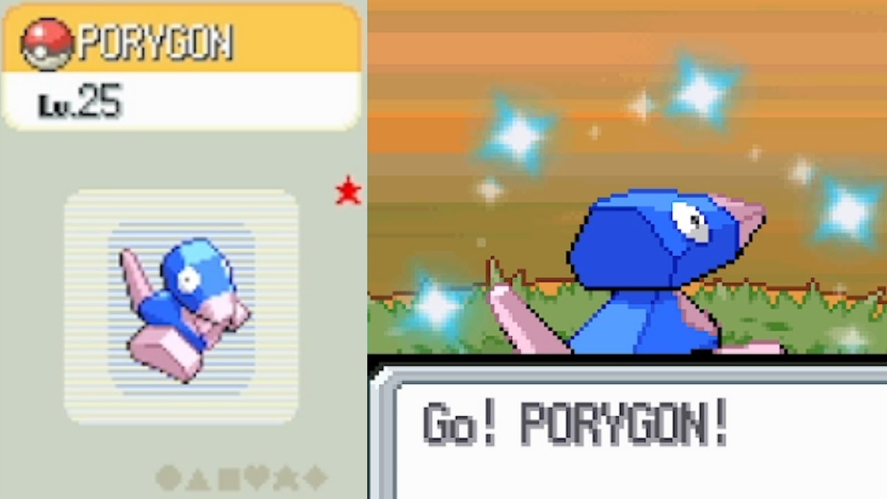 Live Shiny Porygon in Platinum after 12,616 SRs - YouTube