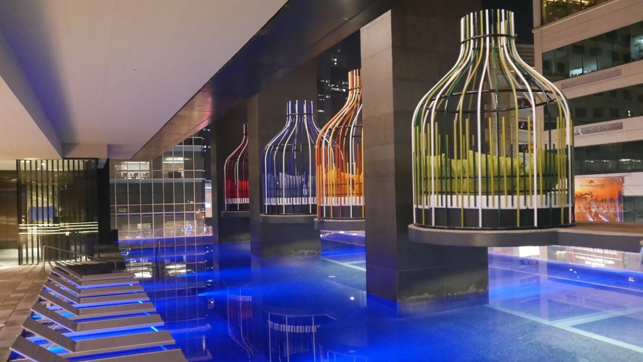I'M HOTEL - A ONE OF A KIND AQUARIUM POOL - YouTube