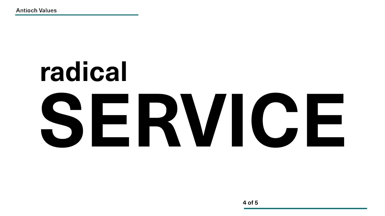 Radical Service // January 18th - YouTube