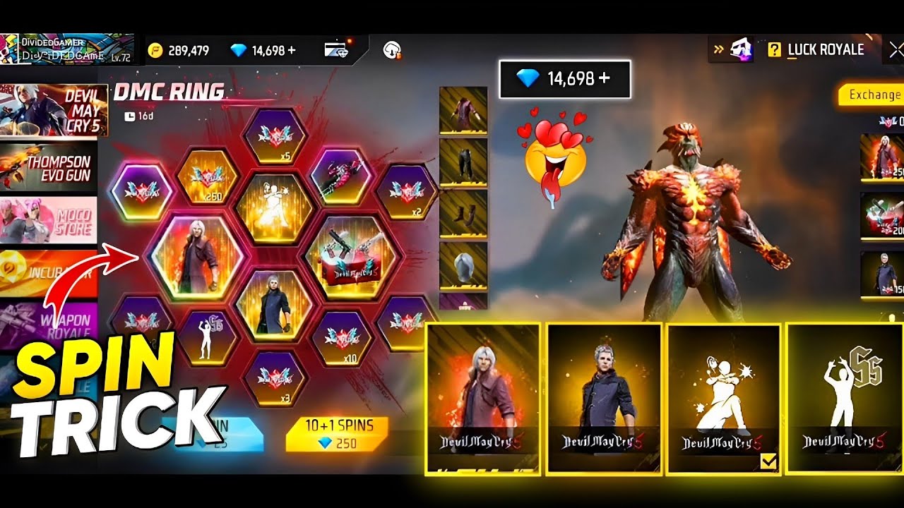 DMC RING EVENT FREE FIRE ll TODAY NEW DMC RING EVENT ll FREE FIRE NEW ...