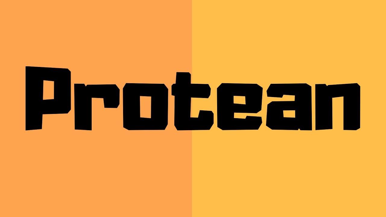 How to pronounce protean? protean pronunciation - YouTube