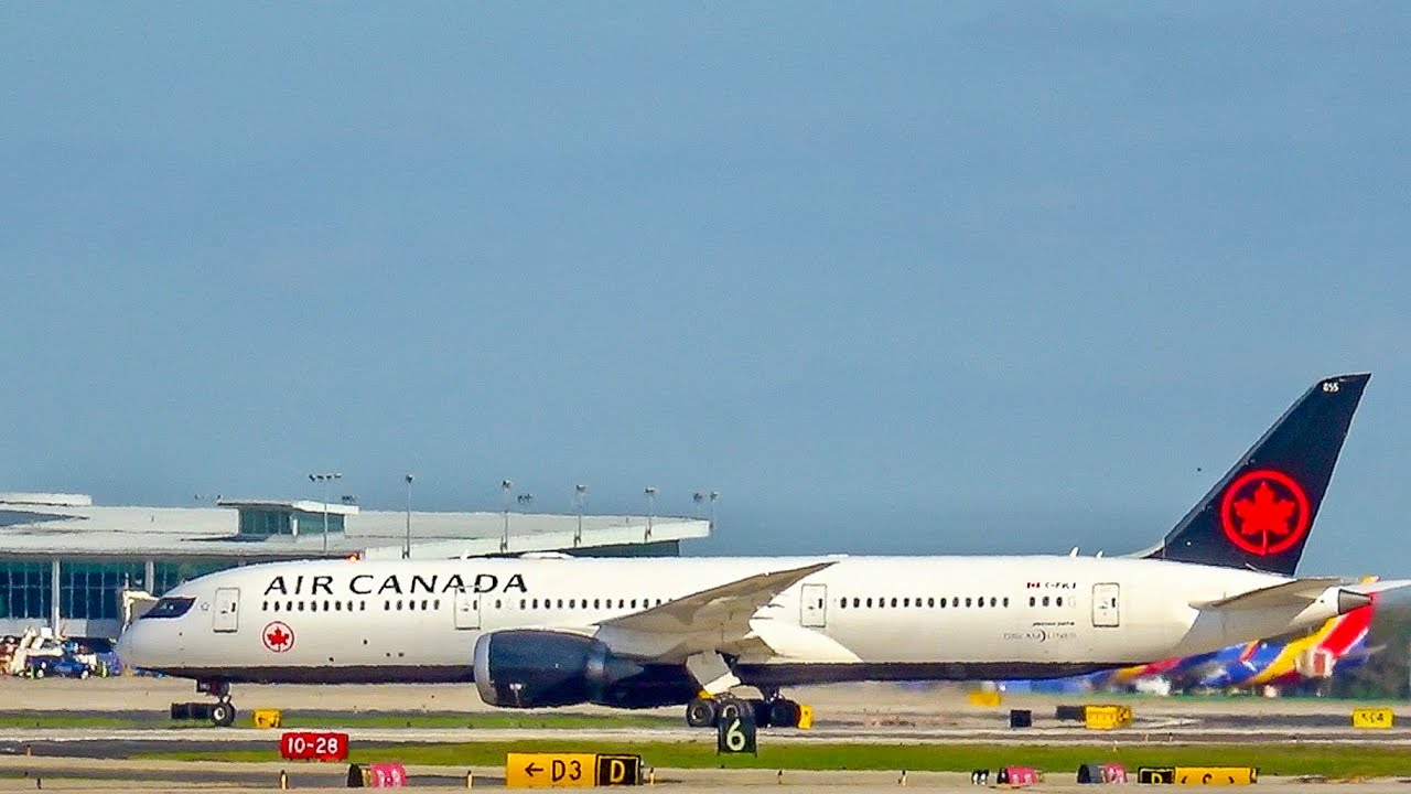 RCAF A310 Frontier Smoke Smell Cabin USAF G5 Plane Spotting TPA - YouTube