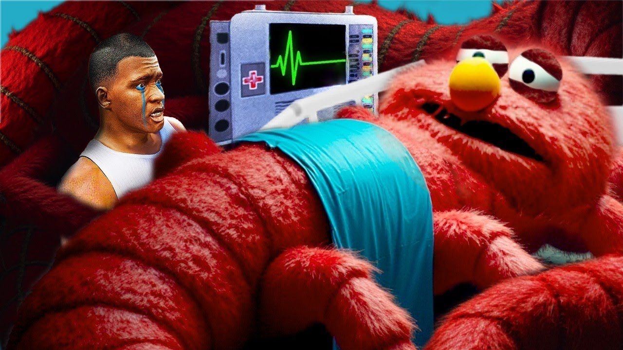 ¿Qué le pasó a ELMO ALARGADO en GTA 5 - YouTube