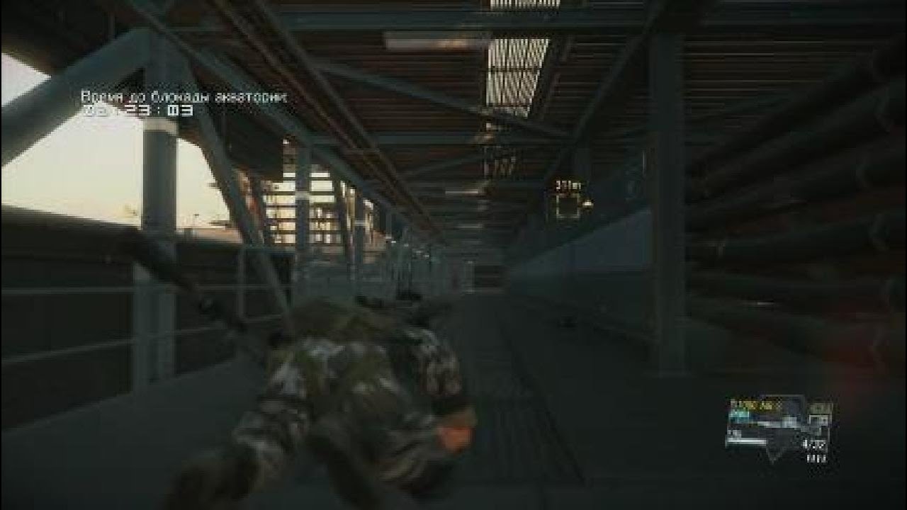 MGS5 training FOB infiltration snipers - non-lethal S++ - YouTube