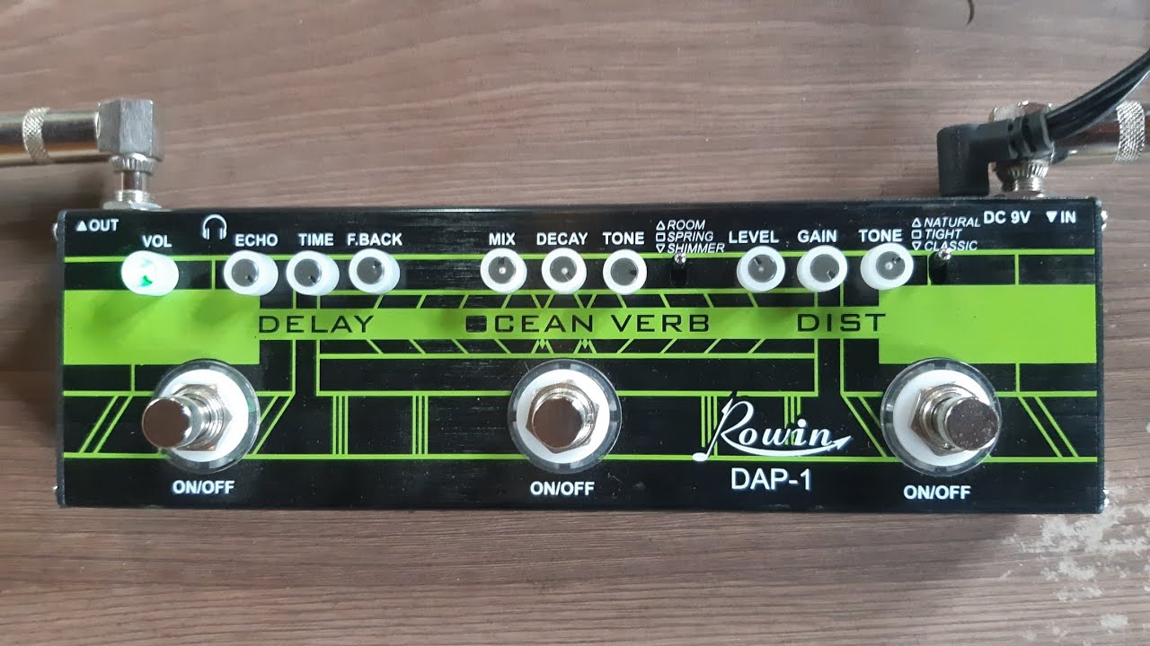 Dap1 Rowin // Distor, Reverb, delay - YouTube