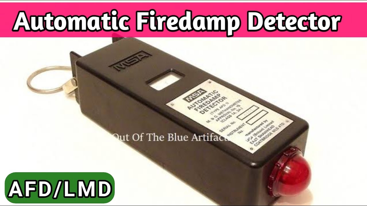 AFD or LMD || Automatic Firedamp Detector || Local Methane Detector # ...