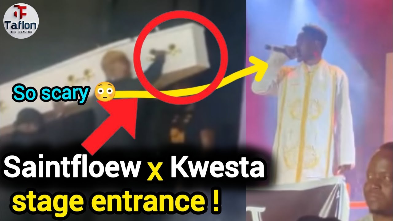 Saintfloew x Kwesta SCARY stage entrance ever 🔥 (must watch) - YouTube