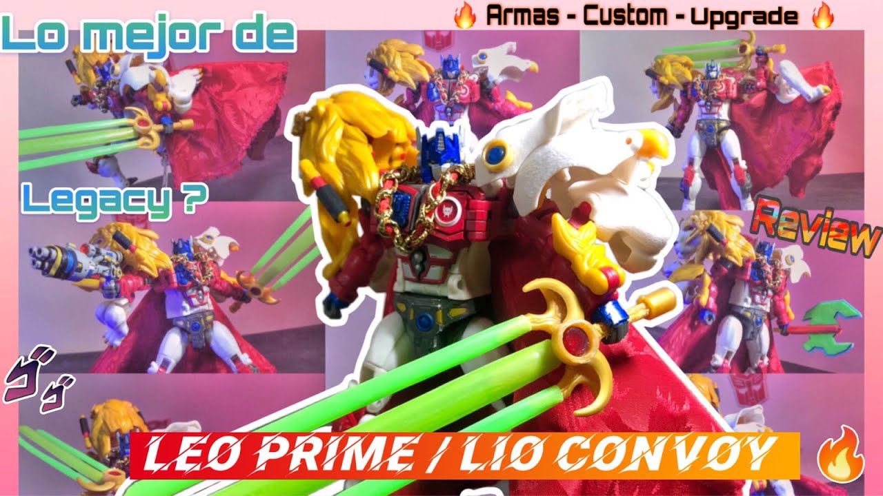 Review Legacy Leo Prime / Lio Convoy // Lo mejor de la línea ? 🦁 ...