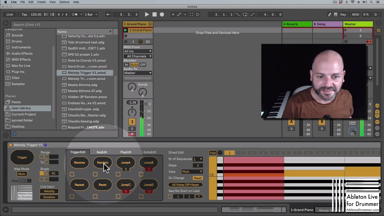 Note to Chords V3 Max for Live device for Ableton Live - complete run ...